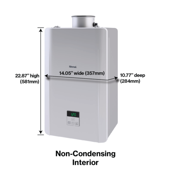 Rinnai Tankless RE Series 160 | York County Natural Gas Authority